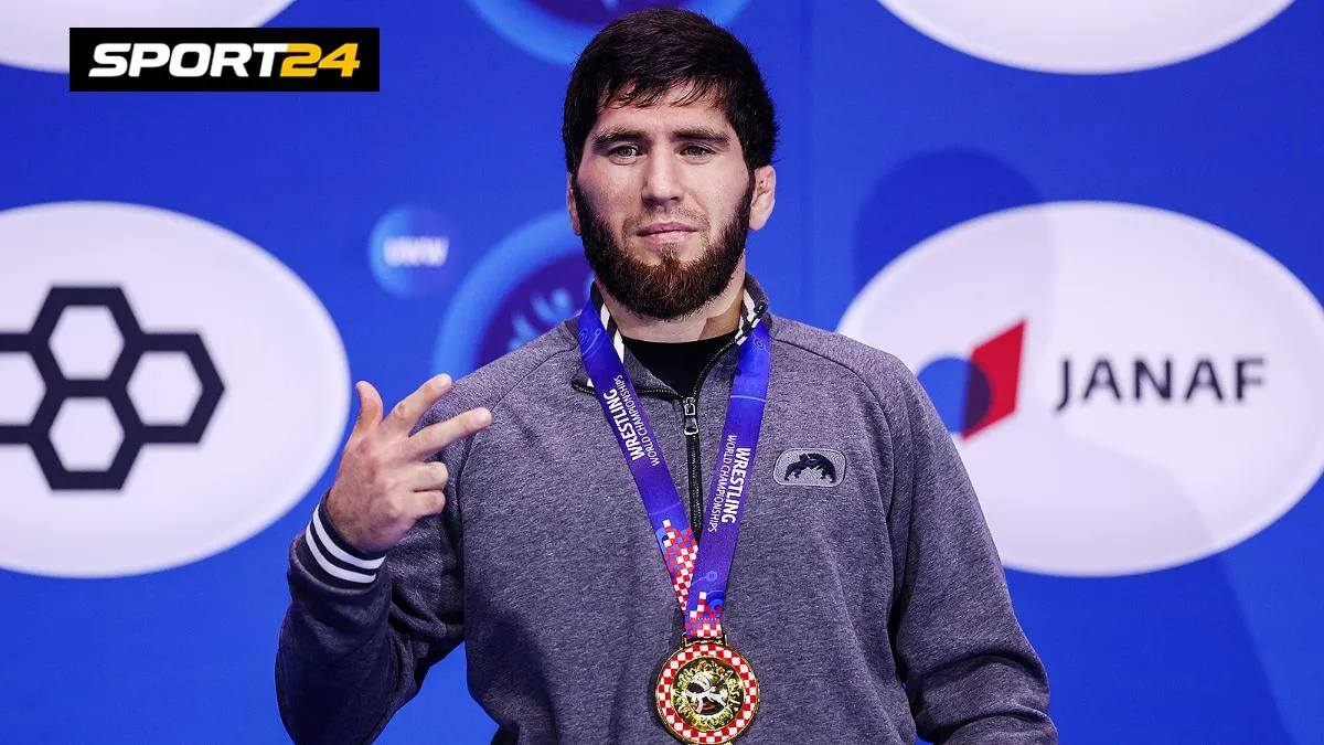 Российский борец Заур Угуев стал трехкратным чемпионом мира подробности ...
