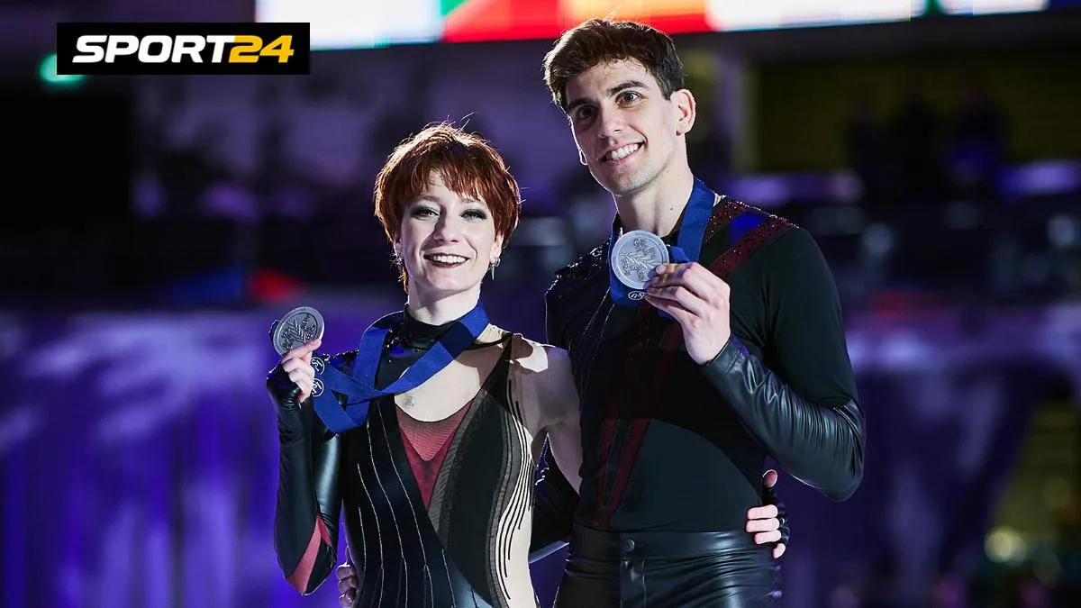 Фигуристы Евгения Лопарева Жоффре Бриссо — серебро чемпионата Европы ...