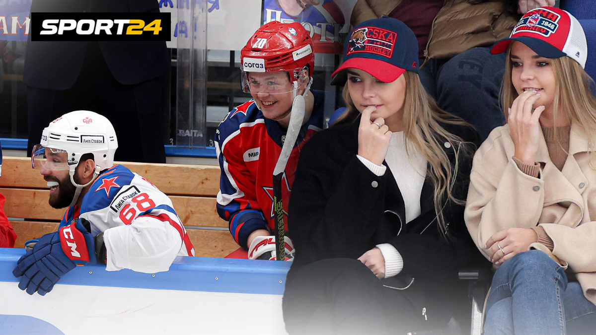 Красавицы-гимнастки Аверины не могли оторваться ото льда, игрока СКА выкинули за борт ...