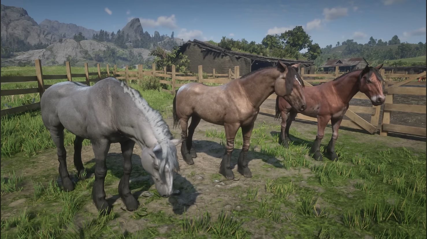 Лошади в Red Dead Redemption 2 — какая лучшая, где поймать, где купить ...